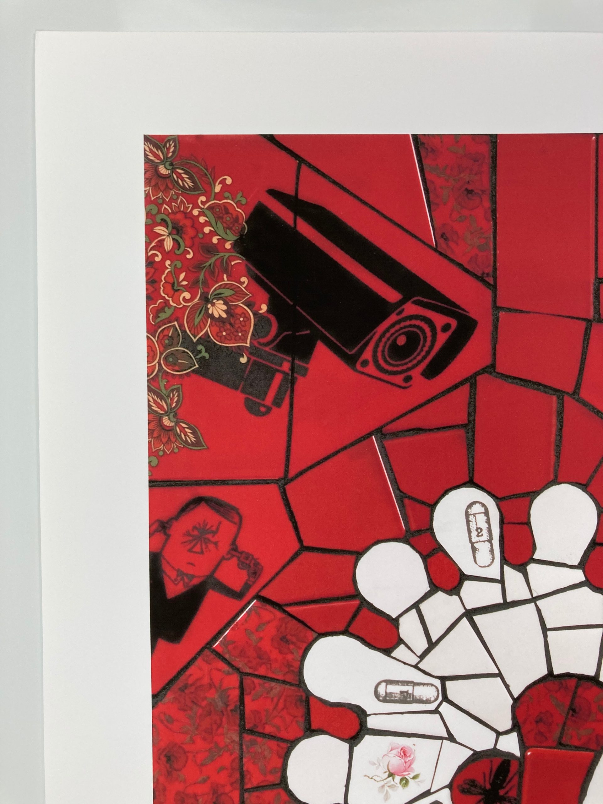Carrie Reichardt Print Edition Mad in England Mosaic Art of just 15