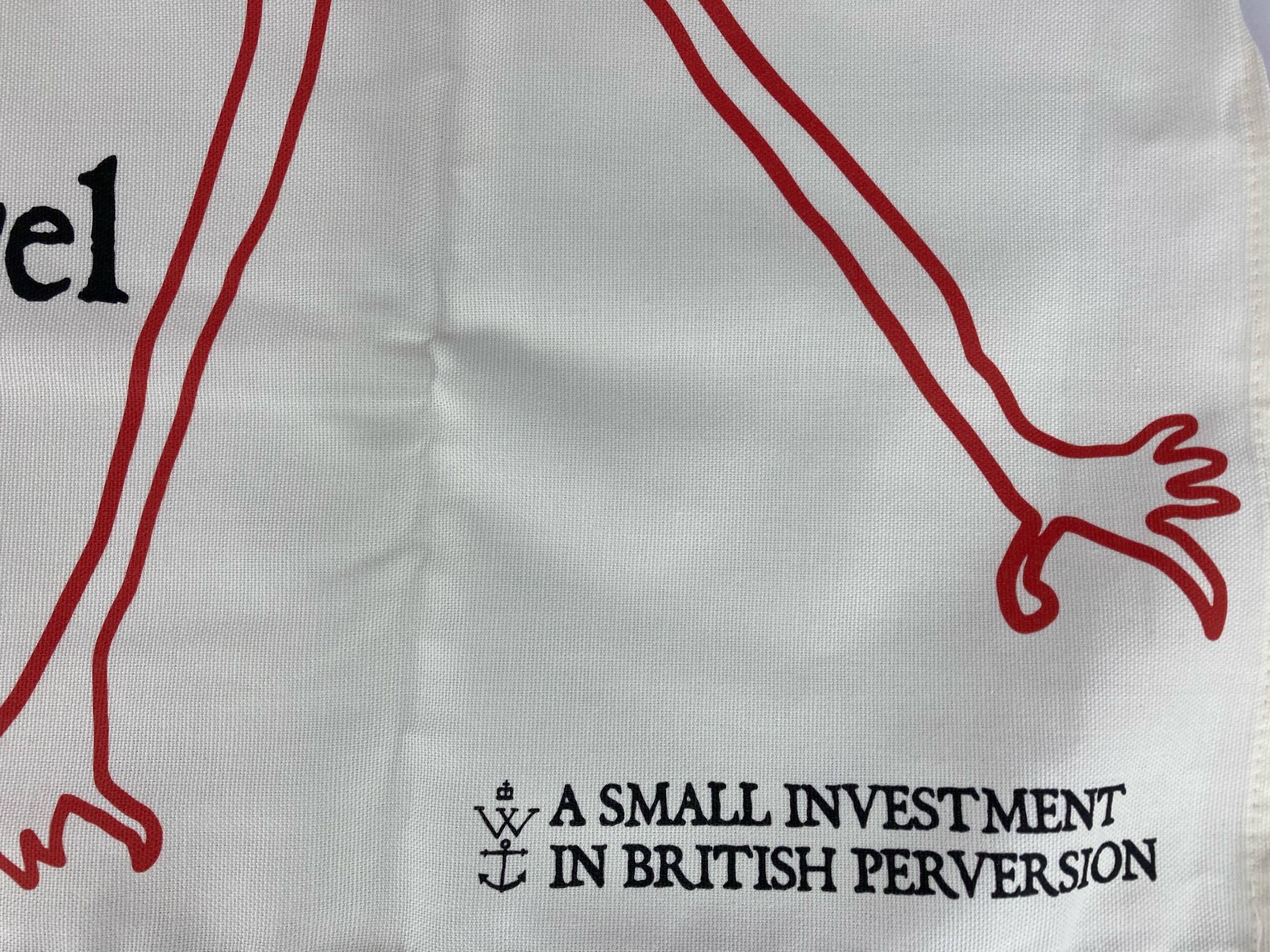 Grayson Perry Tea Towel A Small Investment in British Perversion