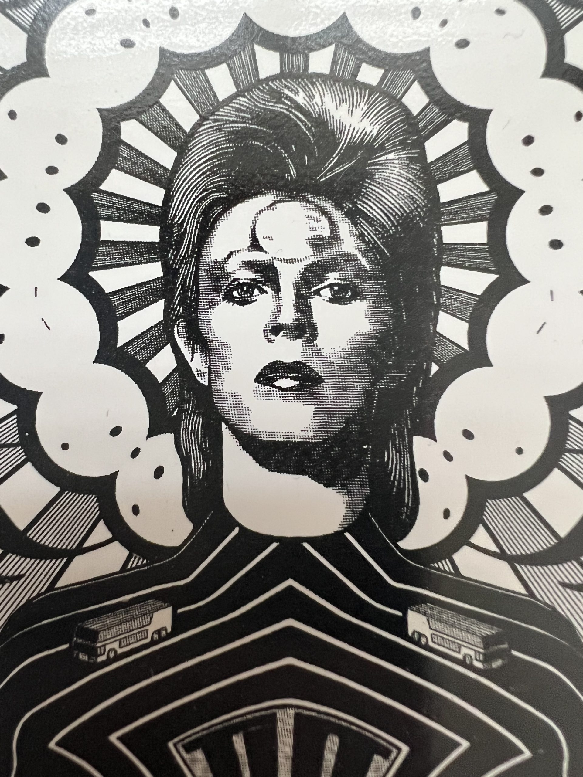 Sir David of Bowie Sticker - The London Police from 2013