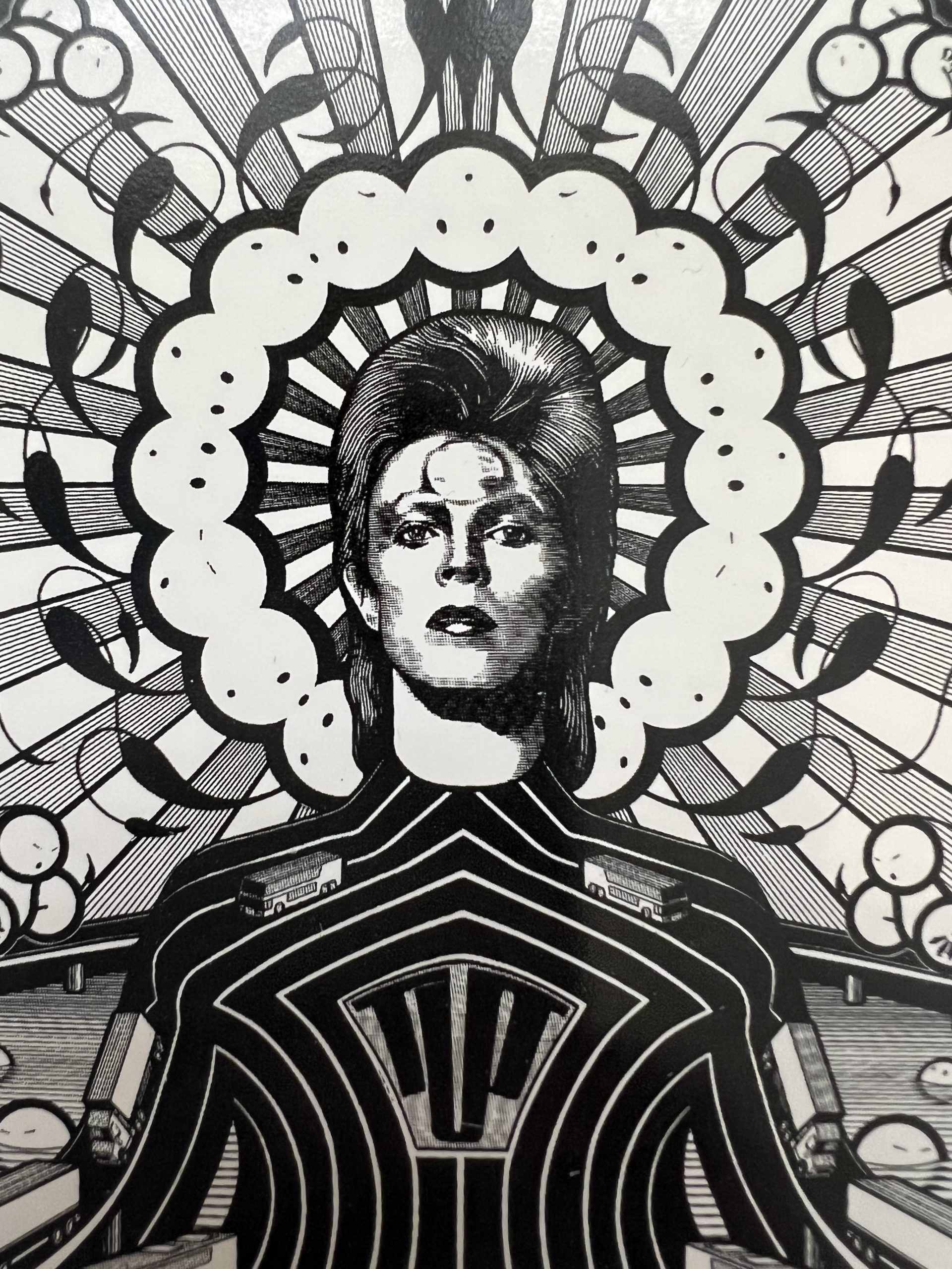 Sir David of Bowie Sticker - The London Police from 2013