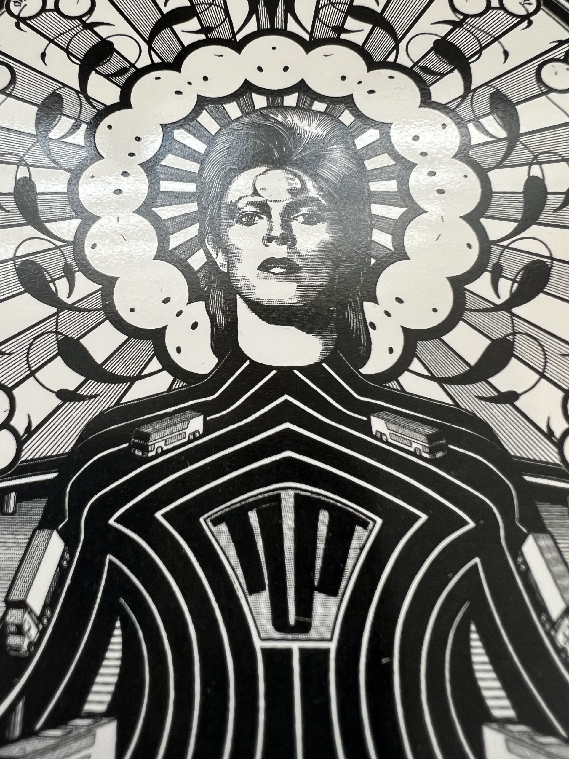 Sir David of Bowie Sticker - The London Police from 2013
