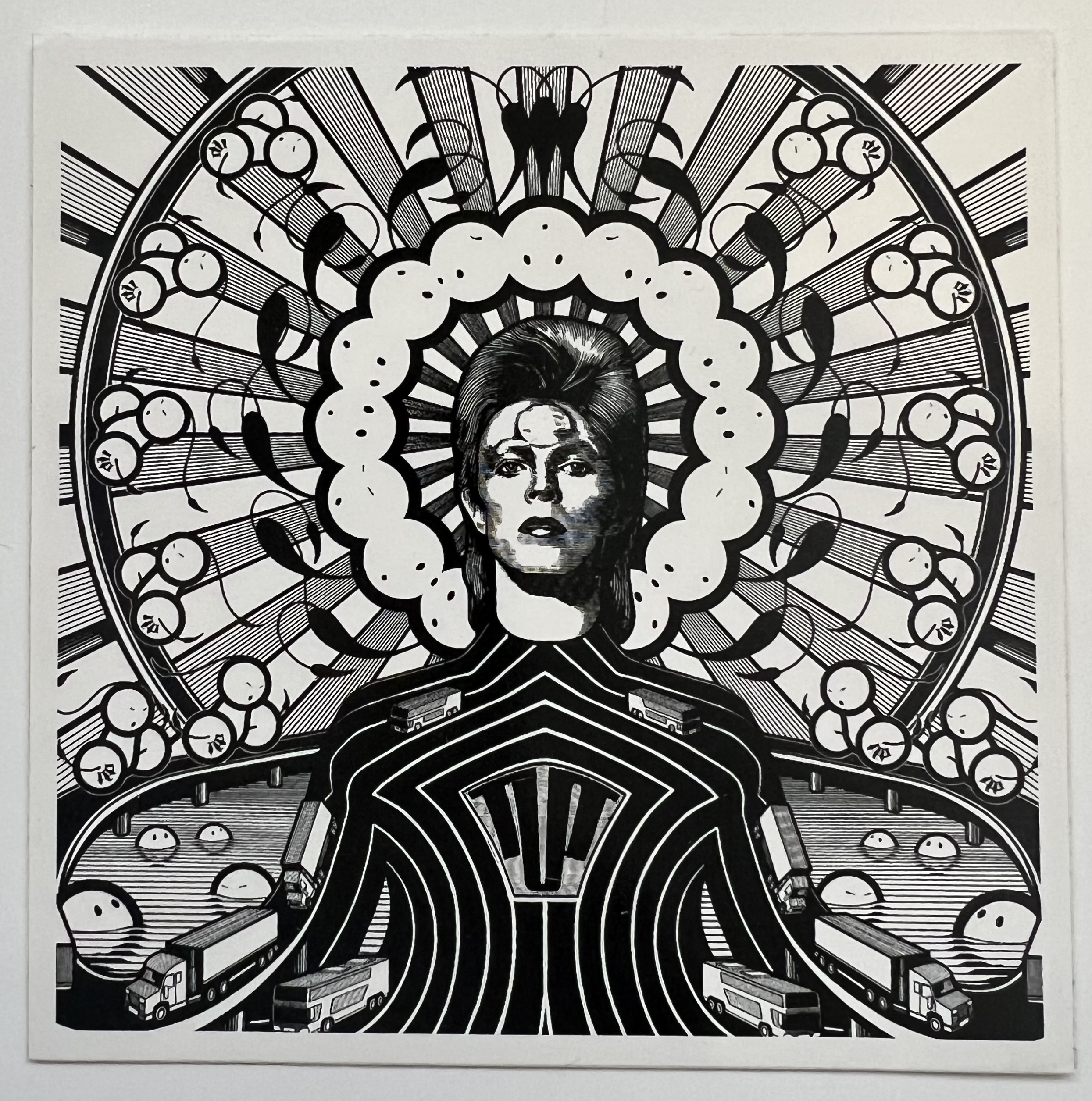 Sir David of Bowie Sticker - The London Police from 2013